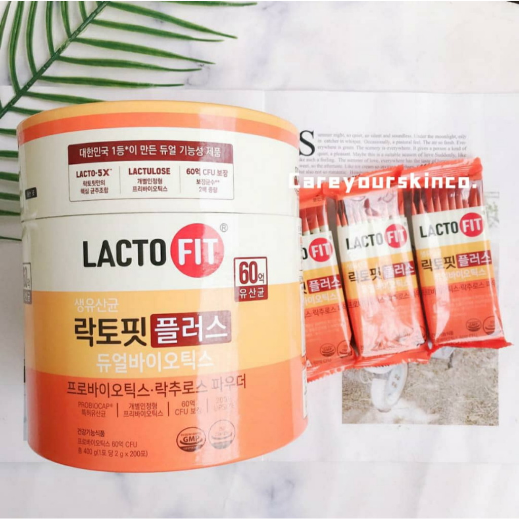 现货免运！Lacto Fit Lactobacillus Plus Powder Probiotics 20Pack x 200Sticks ...