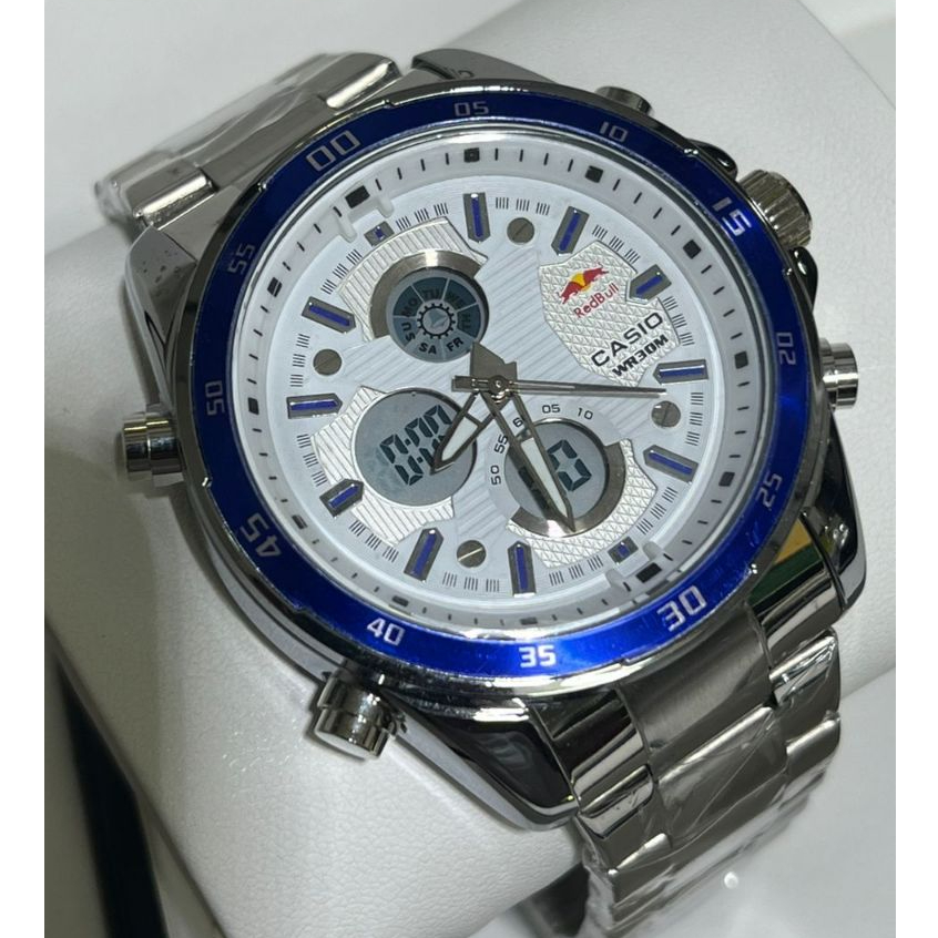 JAM BESI ANALOG REDBULL INFINITY - JAM - JAM BESI - JAM TANGAN - WATCH ...