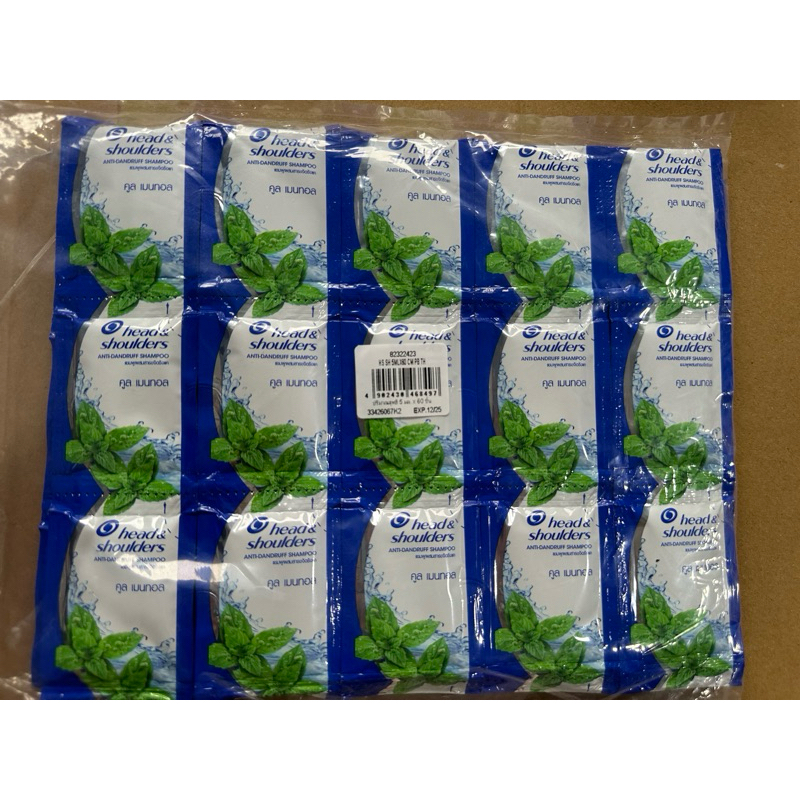 Head & Shoulders Shampoo mini (5ml x 12 pack) | Shopee Malaysia
