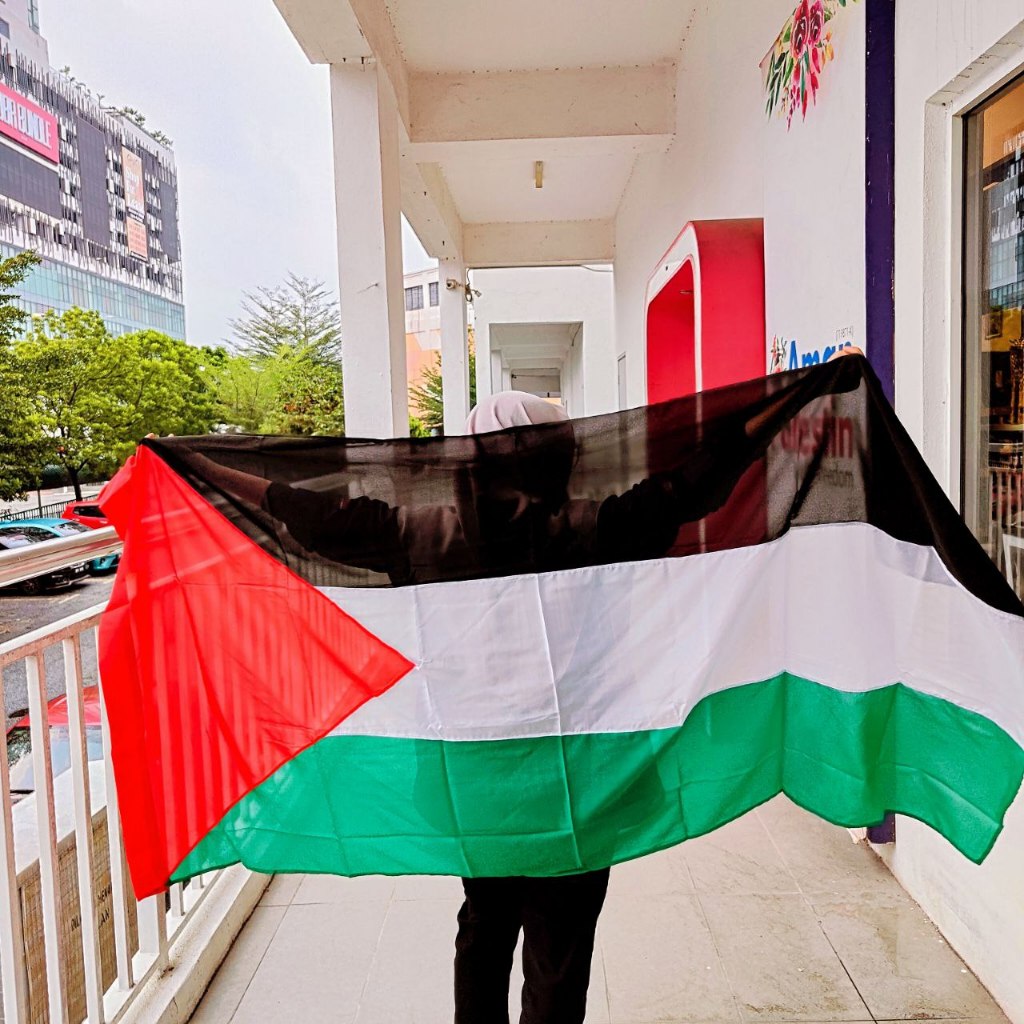 Bendera Palestin / palestine Flag kain Berjahit/Printed | Shopee Malaysia