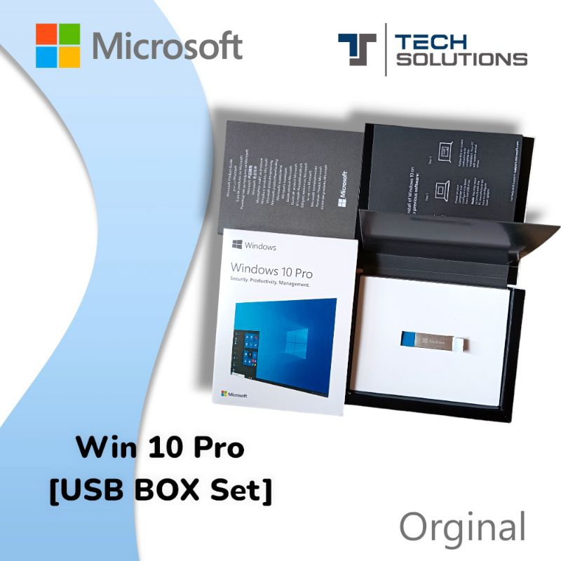 Microsoft windows 10pro box setvmade in malaysia | Shopee Malaysia