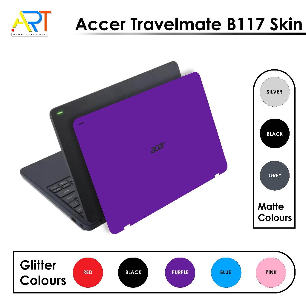 Acer Travelmate B117 Skin Sticker / DIY / Easy To Paste / GreenIT ...