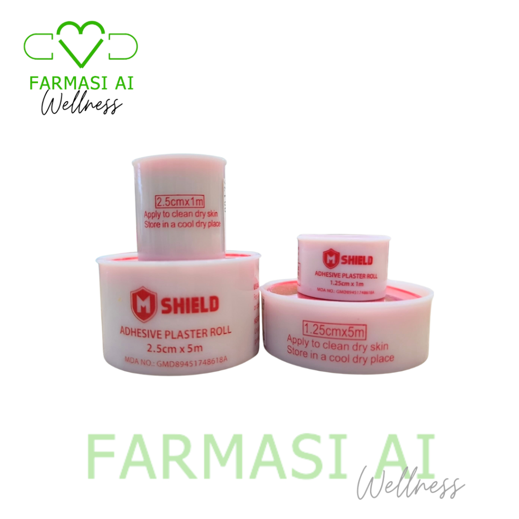 Medishield Self Adhesive Plaster Roll 1 Pieces | Shopee Malaysia