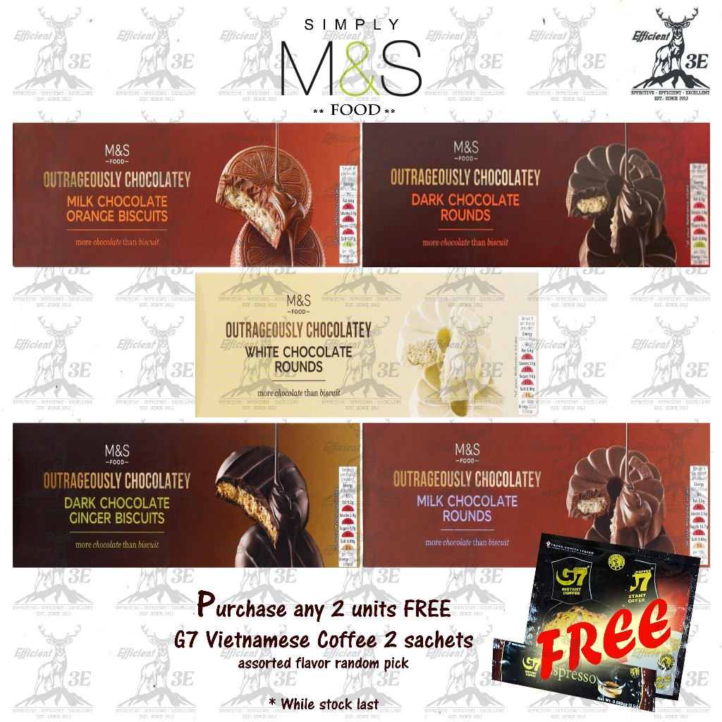M&S 🌟Extremely Chocolatey Milk Choco, Dark Choco, White Chocolate ...