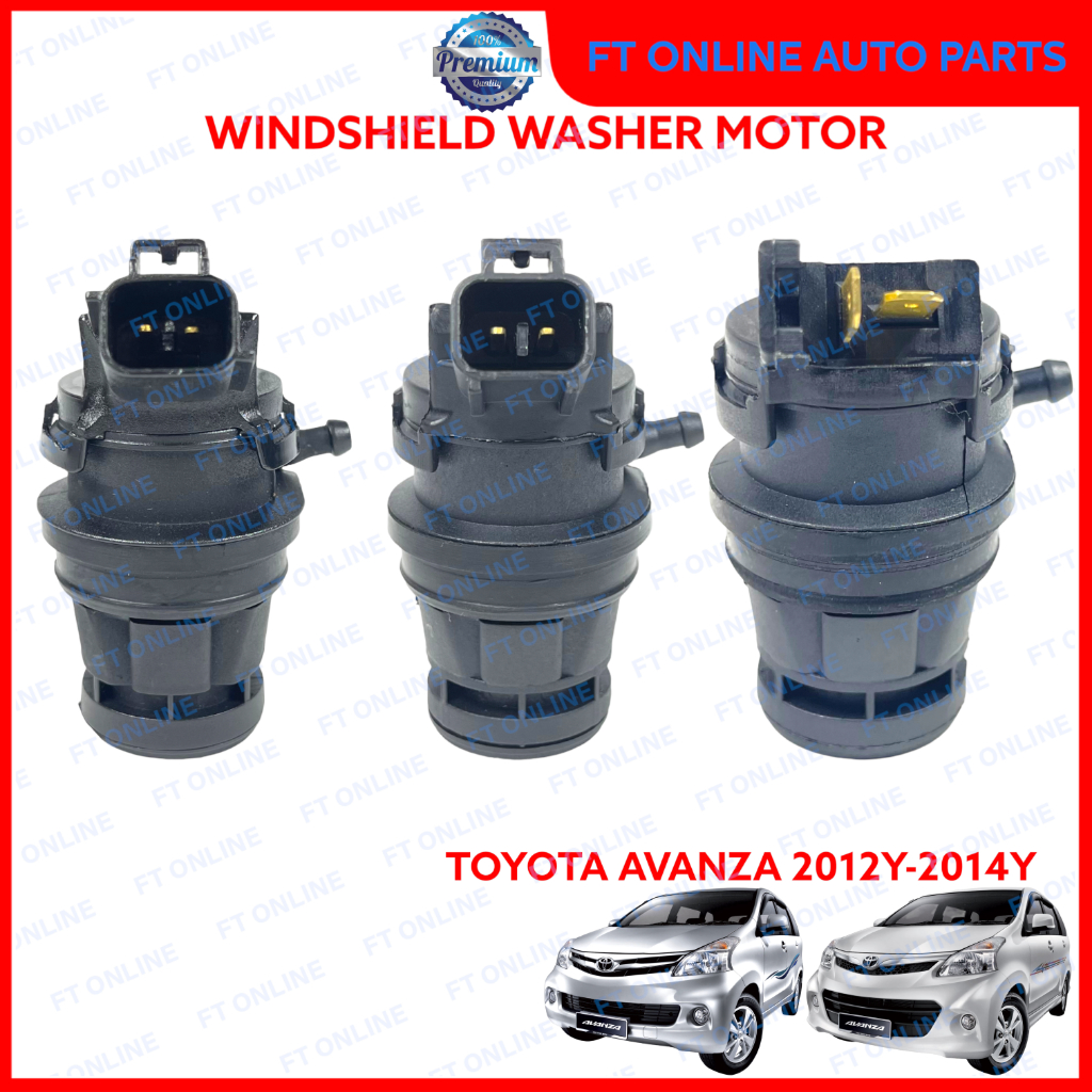 TOYOTA AVANZA 2012-2014 F651 F652 WASHER MOTOR/PUMP WINDSHIELD WIPER ...