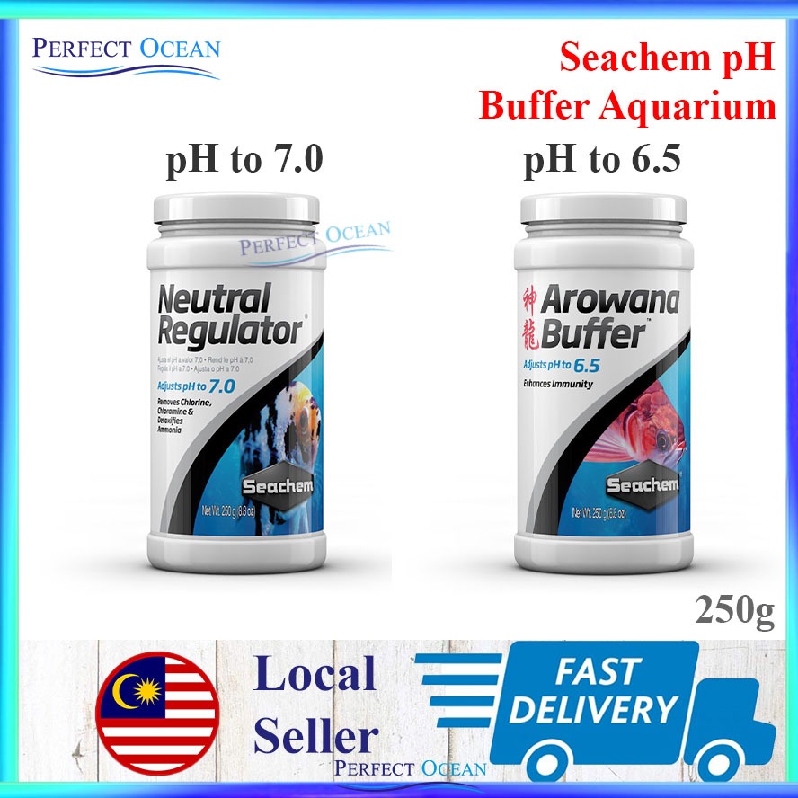 Seachem pH Buffer 250g Neutral Regulator | Arowana Buffer Aquarium 🌊 ...