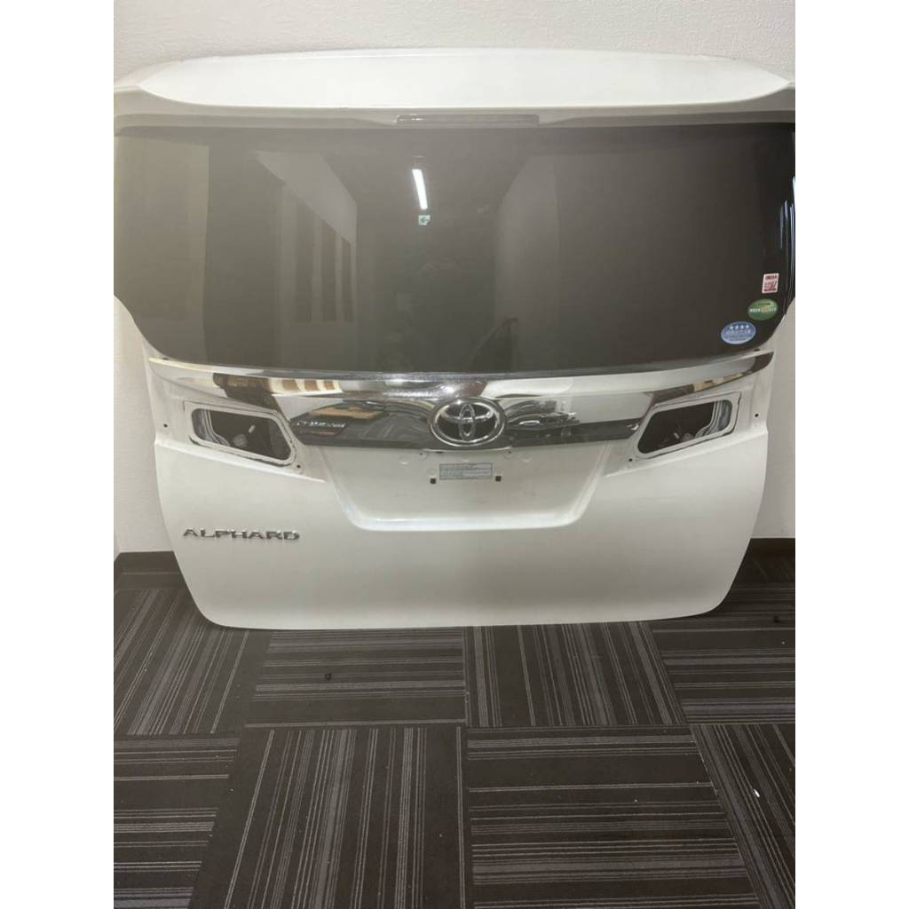 Toyota Alphard AGH30 2018 Spec Tail Gate/ Rear Bonnet Complete (Have ...