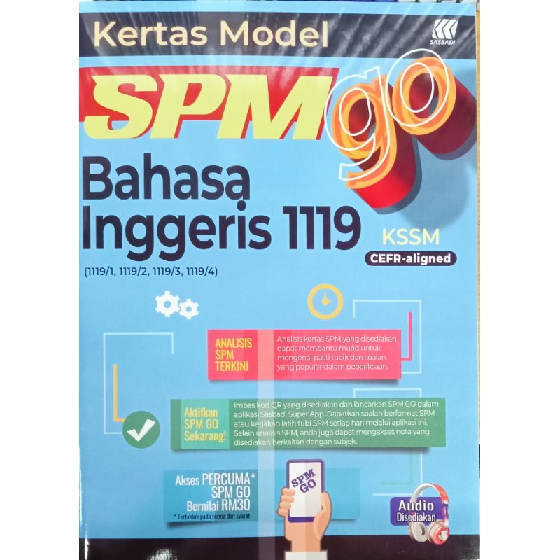 Kertas Model Spm Go Bahasa Inggeris Cefr Aligned Kssm Shopee Malaysia