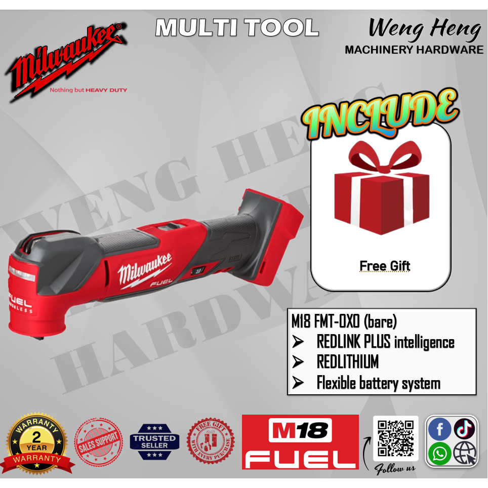 MILWAUKEE M18 FUEL Multi Tool - MODEL M18 FMT | Shopee Malaysia