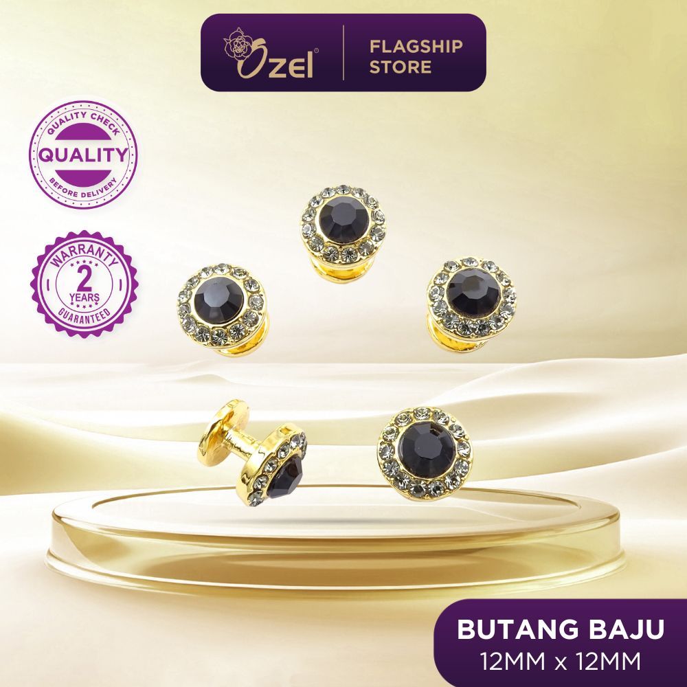 Ozel Gentalmen Gold BBM Set S062 Kerongsang & Pin Tudung, Hijab ...