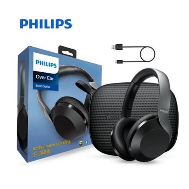 Philips TAPH805 / TAPH805BK Hi-Res Audio wireless over-ear headphone ...