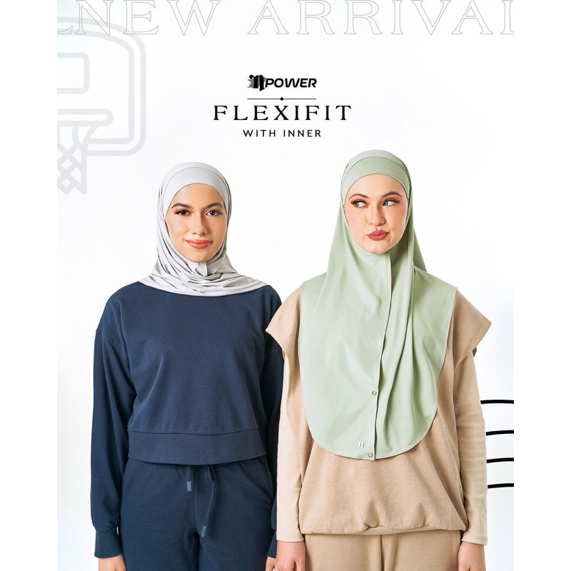 [naelofar] Sport Hijab Npower- ACTIVE DRY MAXI | FLEXIFIT WITH INNER ...