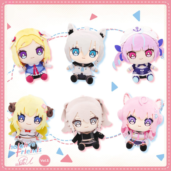 [Ready Stock] Hololive Friends with u Vol.5 Aki Fubuki Aqua Watame ...
