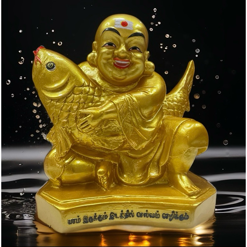 Fish Kuberan Gold Statue - Shri Sai Jothy Store | Shopee Malaysia