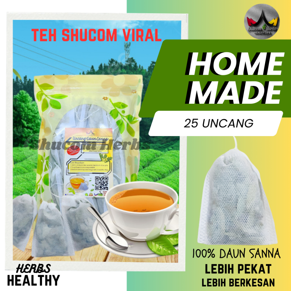 [ Readystok ORIGINAL HQ ] Daun Sanna Herbs Teh Sanna Asli Teh Kurus ...