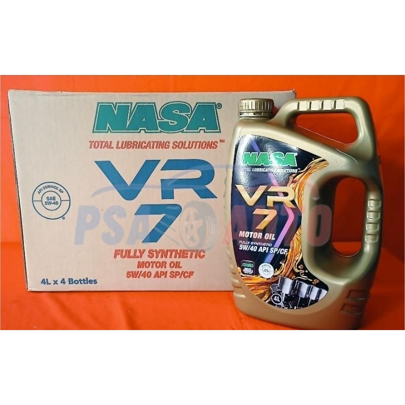 NASA VR7 5W-40 Full Synthetic Engine Oil - Performance for Every Drive ...