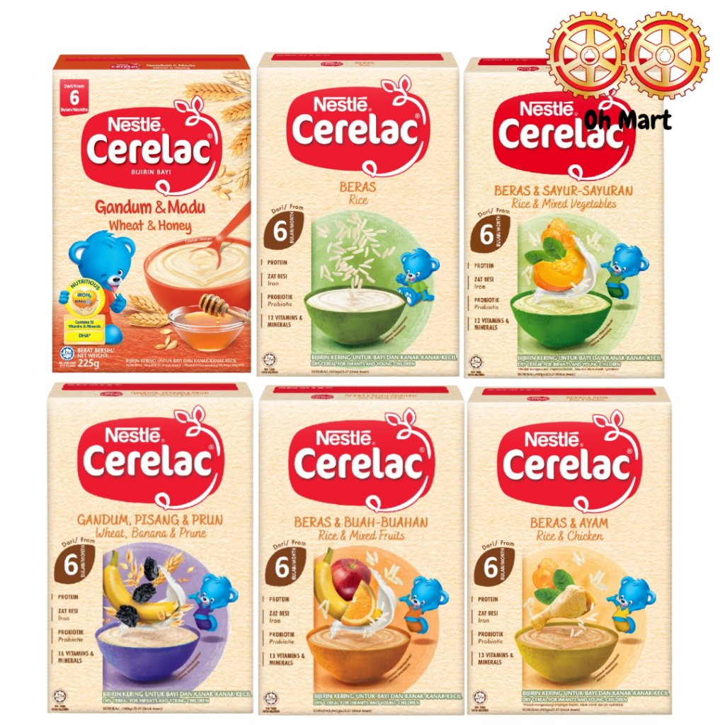 Nestle Cerelac Assorted Flavors (200-250g) | Shopee Malaysia