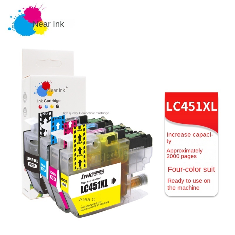 Brother LC451 LC 451XL ink cartridge Compatible DCP-J1050dw DCP-J1140dW ...