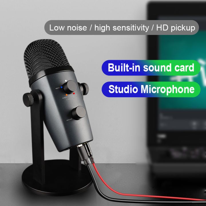Microphone USB Bluetooth Condenser full set of singing recording and ...