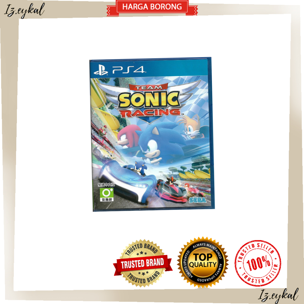 [PHYSICAL DISC] CHEAPEST PS4 Team Sonic Racing ps4 R3 R3 / Rall ...