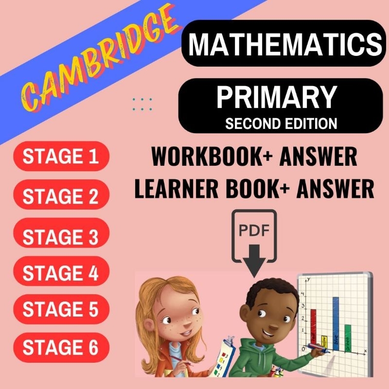 M22 Softcopy Cambridge Mathematics Primary Workbook Learner book Stage ...