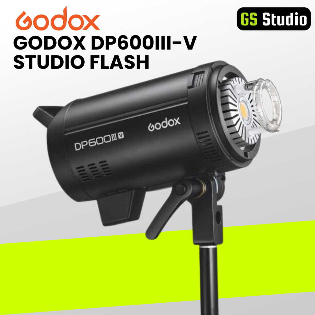 [NEW VERSION] Godox DP600III-V Studio Strobe Kit Home Studio Pro Kit ...