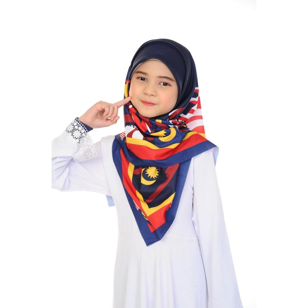 BAWAL COTTON MERDEKA LASER CUT KANAK KANAK 10-20 PCS | Shopee Malaysia