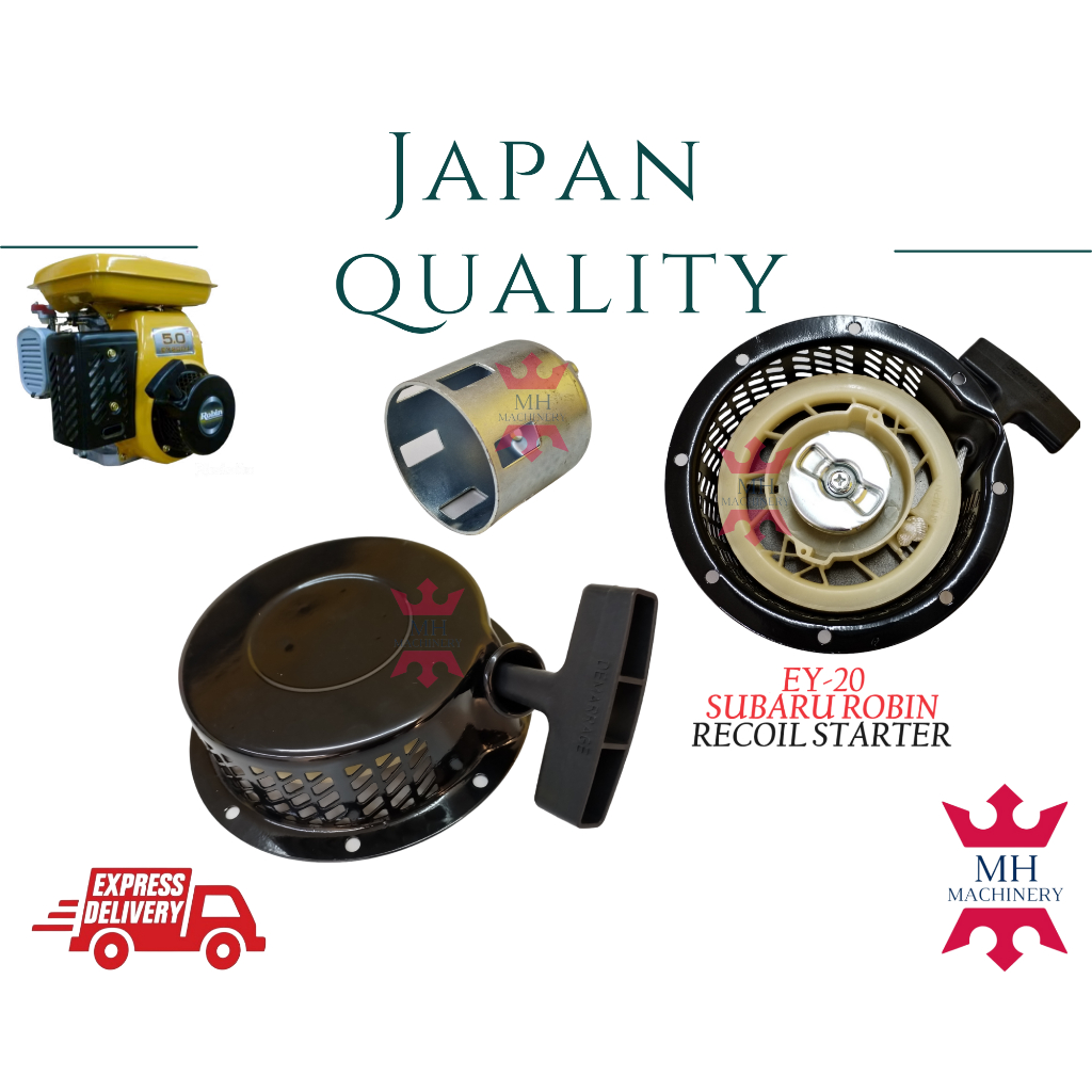 Robin Engine 5.0HP EY-20 Recoil Starter Assembly With Pulley High ...