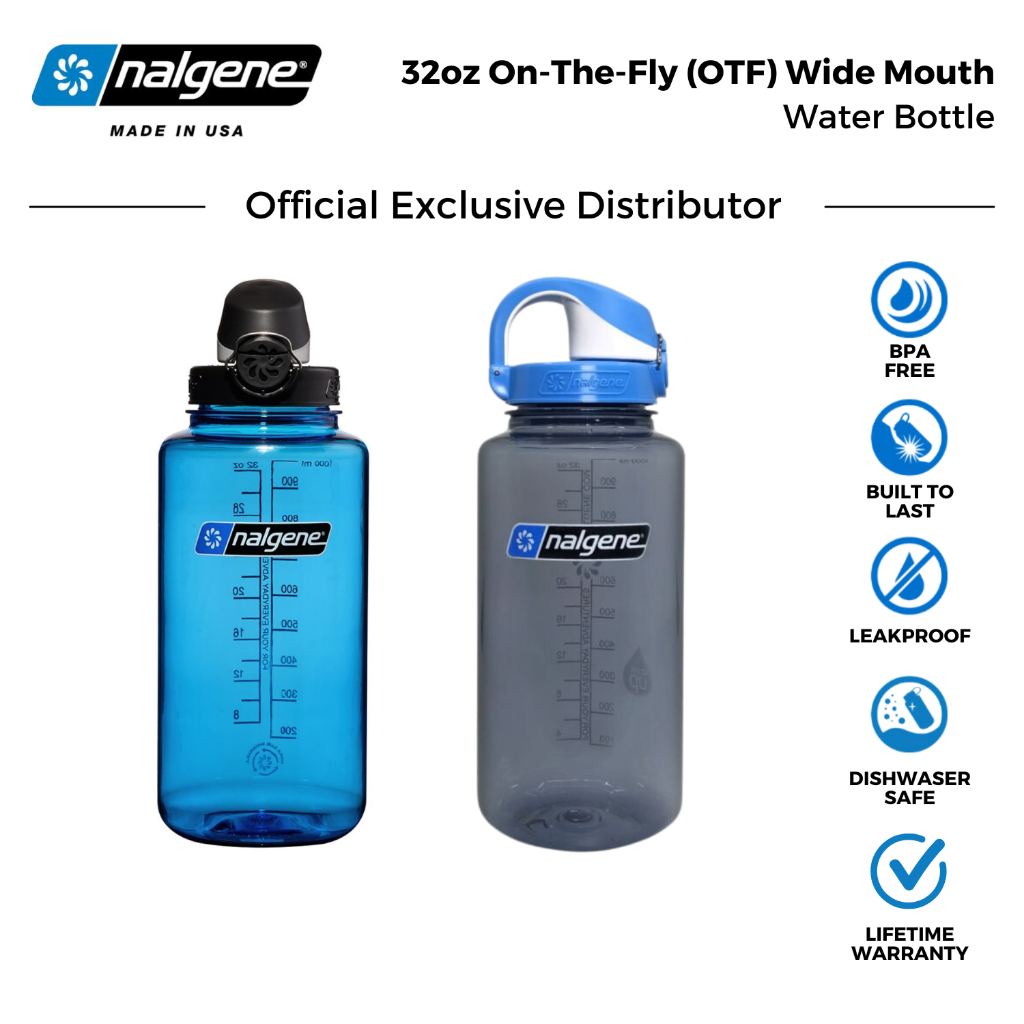 Nalgene 32oz OTF Wide Mouth Bottle | Shopee Malaysia