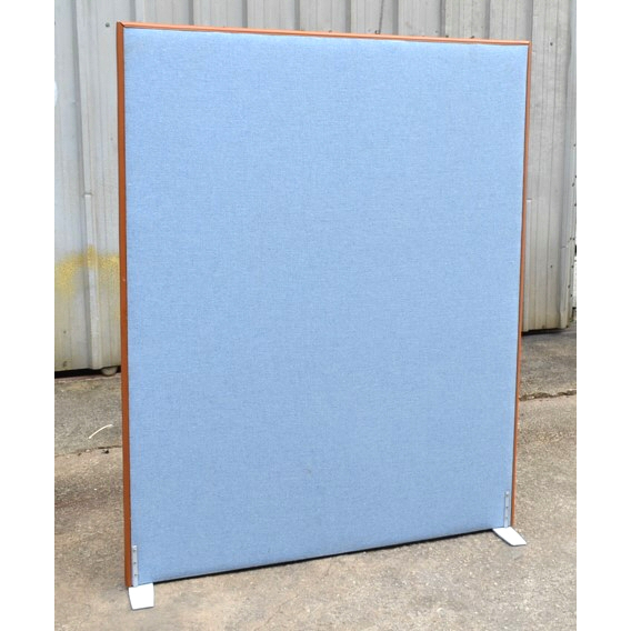 Free standing partition with protective rubber edging, size 120H x 90W ...