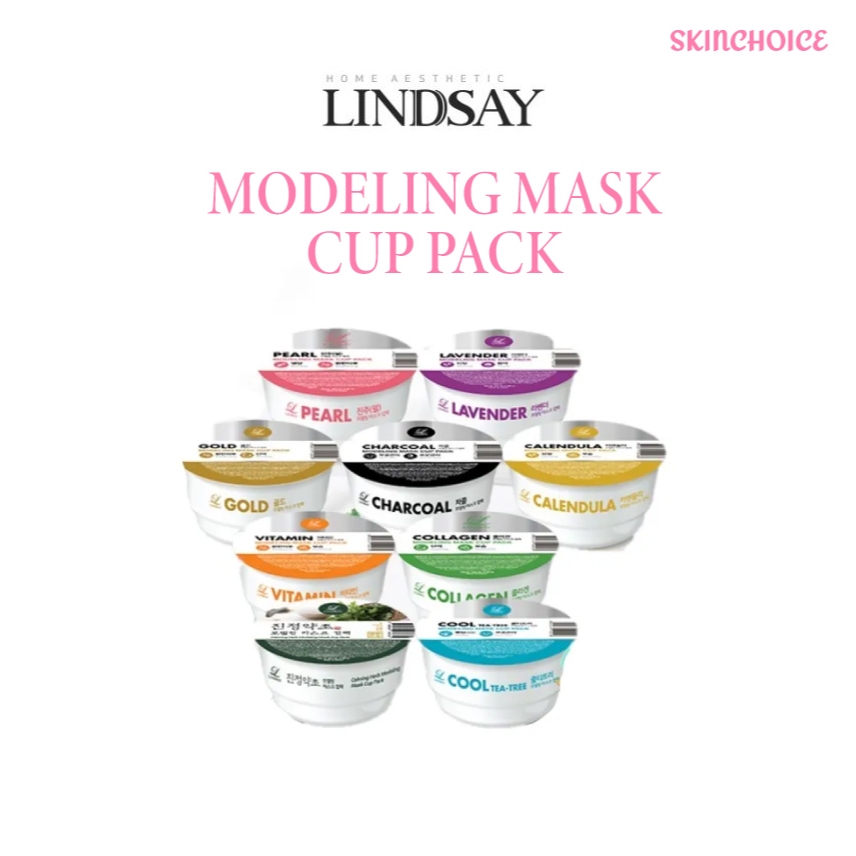 LINDSAY Modeling Mask Cup Pack 28g Lindsay软膜 | Shopee Malaysia