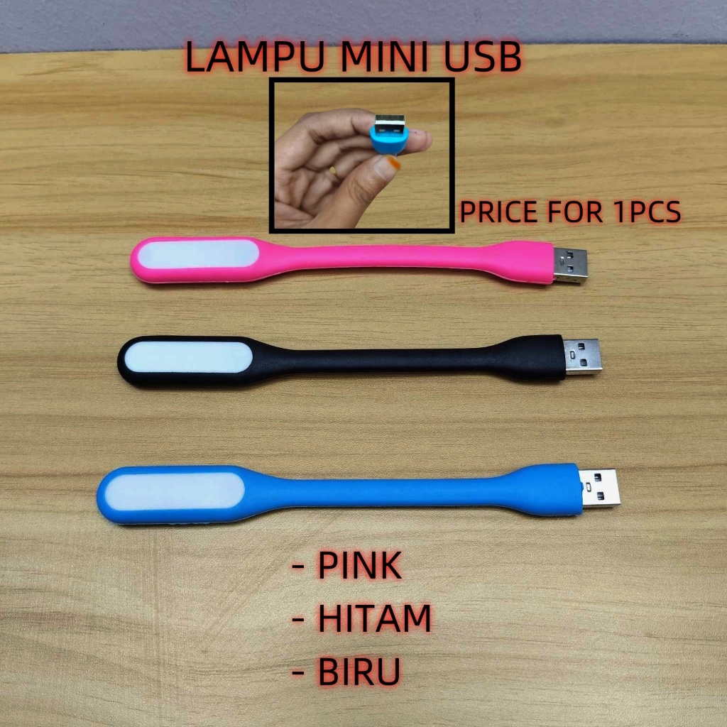 MINI USB LIGHT PINK BLACK BLUE UNIVERSAL LIGHT EMERGENCY LAMP SLEEP ...