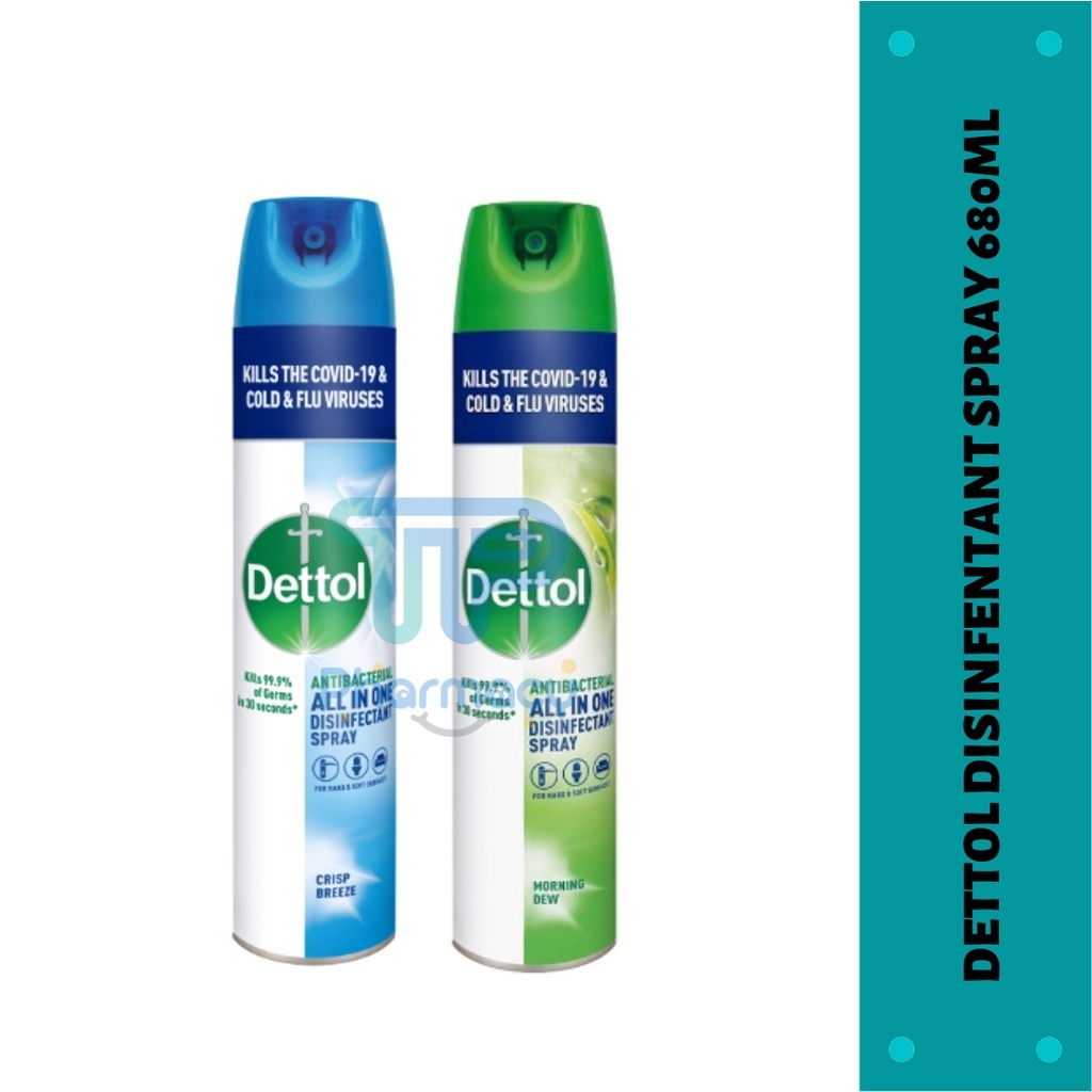 DETTOL ALL IN ONE DISINFECTANT SPRAY 680ML | Shopee Malaysia