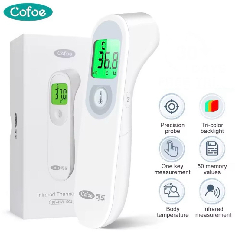 Cofoe Thermometer Original Infrared Thermal Scanner Digital Body/Object ...