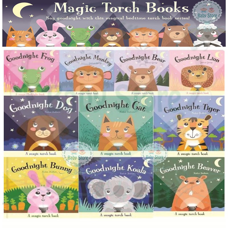 Goodnight Bear/ Goodnight Lion/Goodnight Frog/Goodnight Monkey/Bunny ...