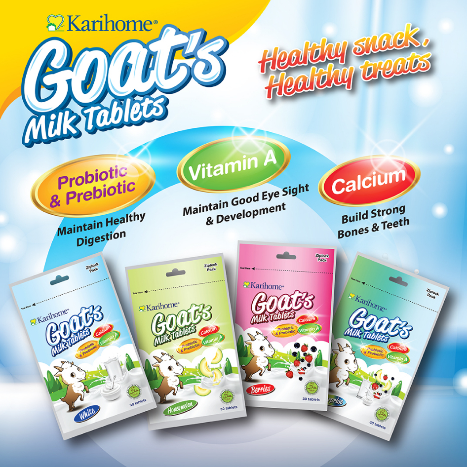 Karihome Goat Milk Tablets 30s (Exp 01/2025) | Shopee Malaysia