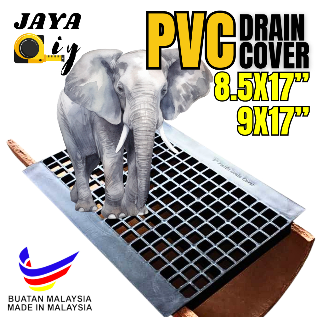 1PCS LOCAL PVC Plastic Drain Cover with UV Shield / Penutup longkang ...