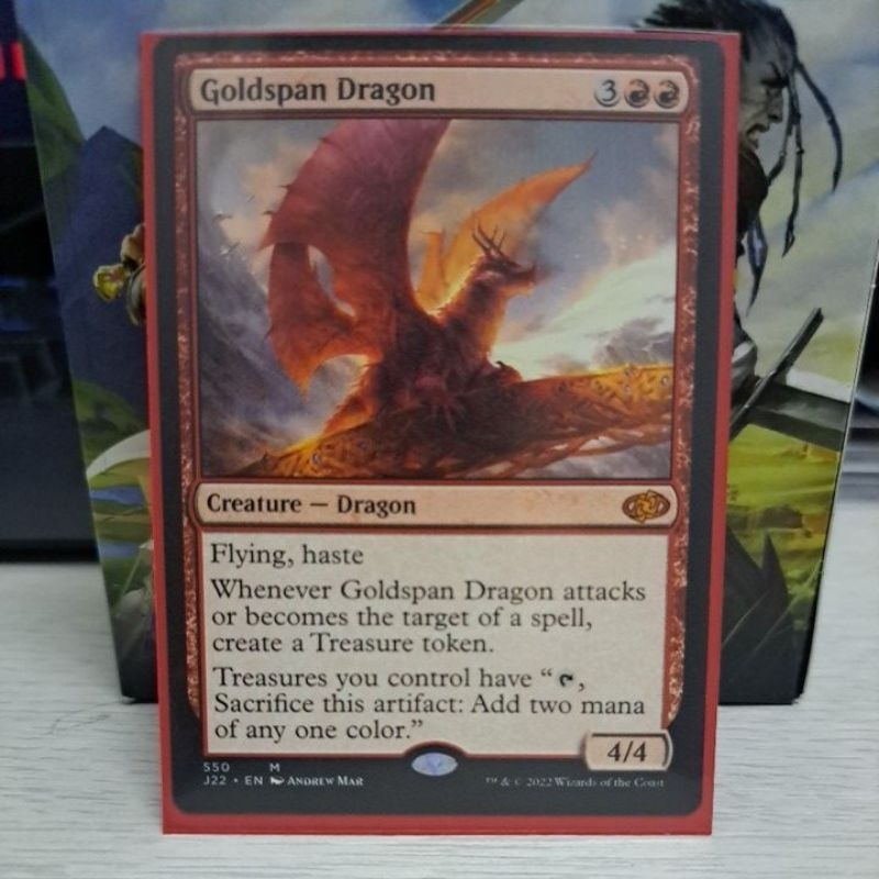 MTG Goldspan Dragon (J22)(Mythic) | Shopee Malaysia