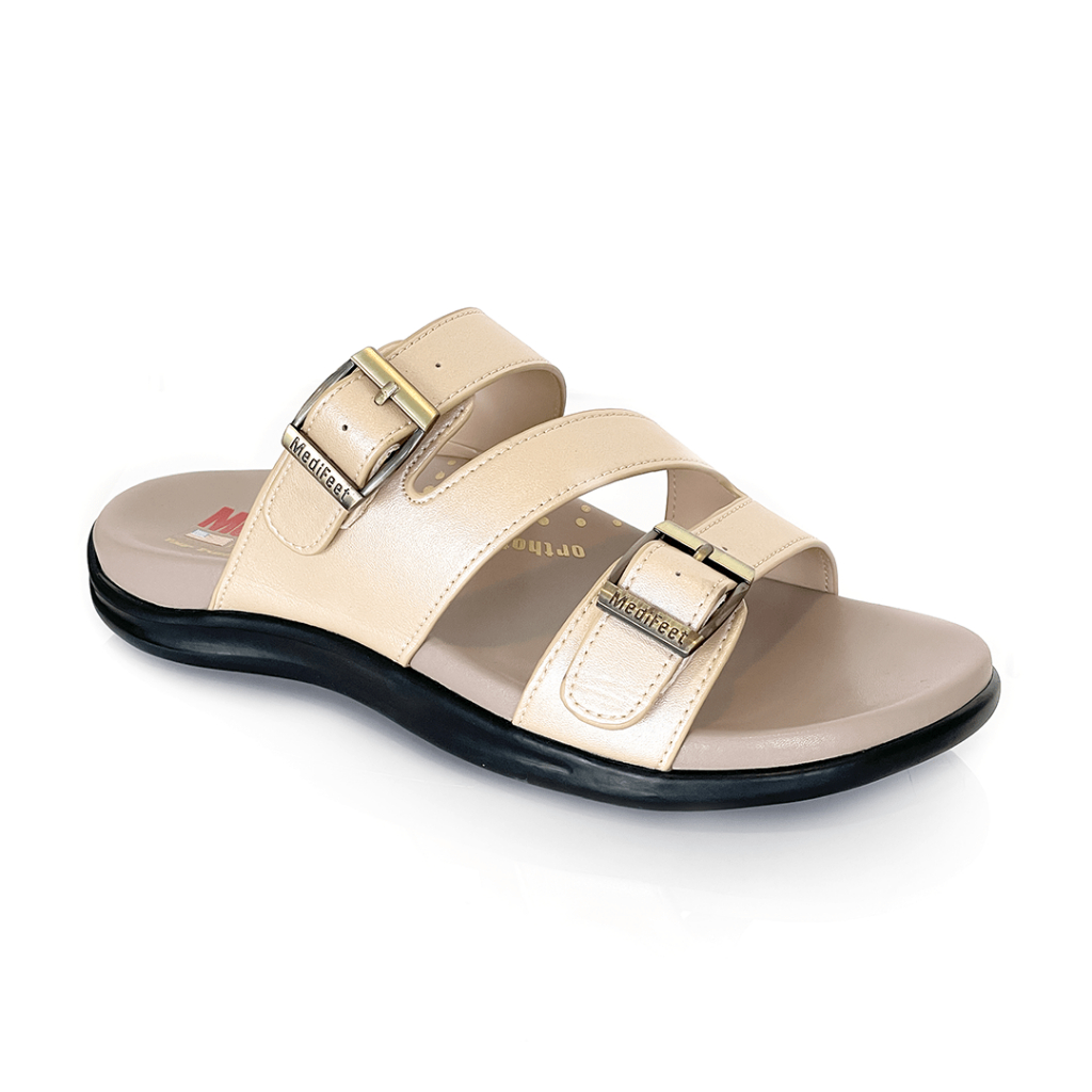 MEDIFEET MO119 LADIES HEALTH STYLE ORTHOTICS SANDAL MEDICAL HEALTH ...