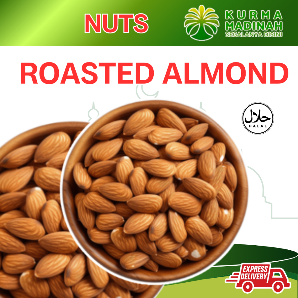 ROASTED ALMOND 1KG-500G-250G | Shopee Malaysia