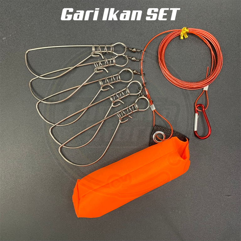 Gari Ikan Set Combo Murah Sungai Laut Killer Fishing Fish Siakap kaci jenahak senagin kerapu ...