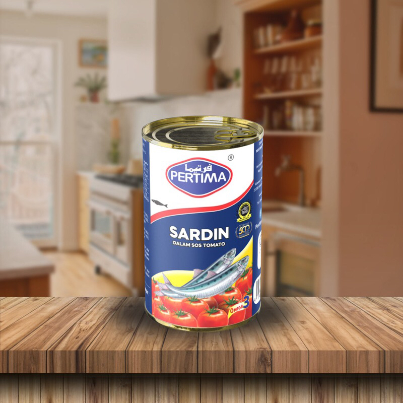 PERTIMA SARDIN 155gm (SARDIN KECIL) | Shopee Malaysia