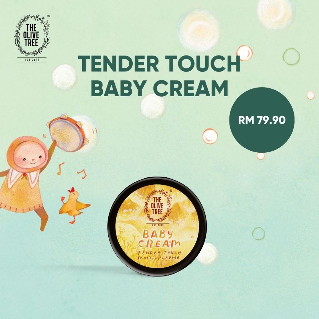 Little Olive Tree Tender Touch Multi-purpose Baby Cream 50g For New ...