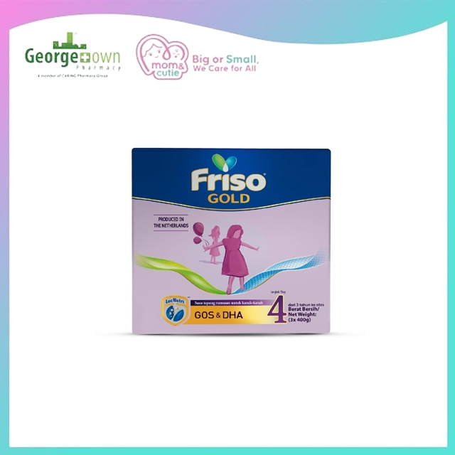 FRISO GOLD STEP 4 (3 × 400G) | Shopee Malaysia