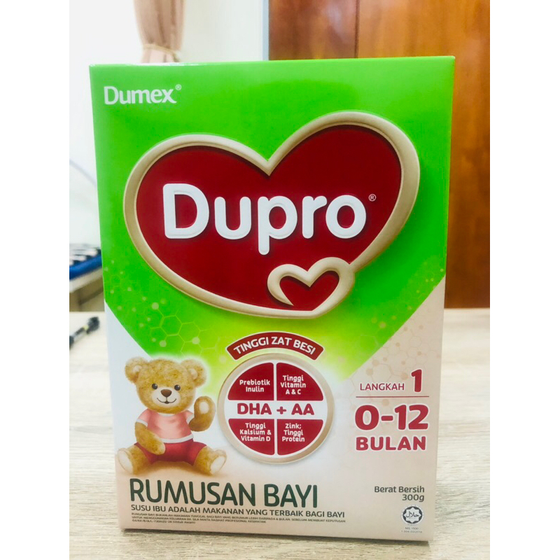 (CLEARANCE) DUPRO STEP 1 INFANT FORMULA MILK 300g | Shopee Malaysia