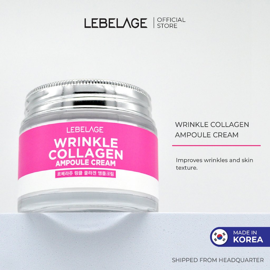 LEBELAGE Wrinkle Collagen Ampoule Cream (70ml) | Shopee Malaysia