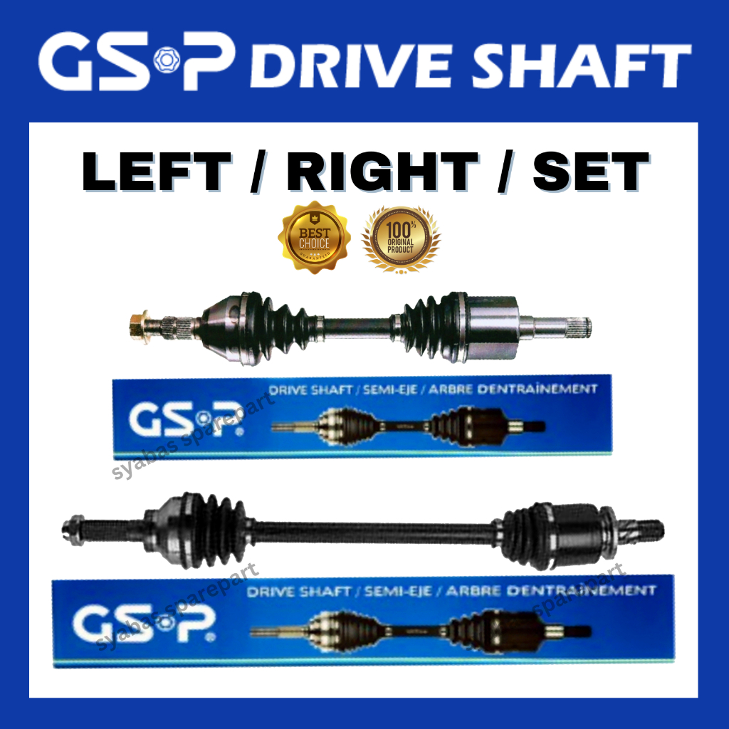 GSP PERODUA KANCIL MANUAL (1994) ORIGINAL NEW GSP DRIVE SHAFT ( LEFT ...