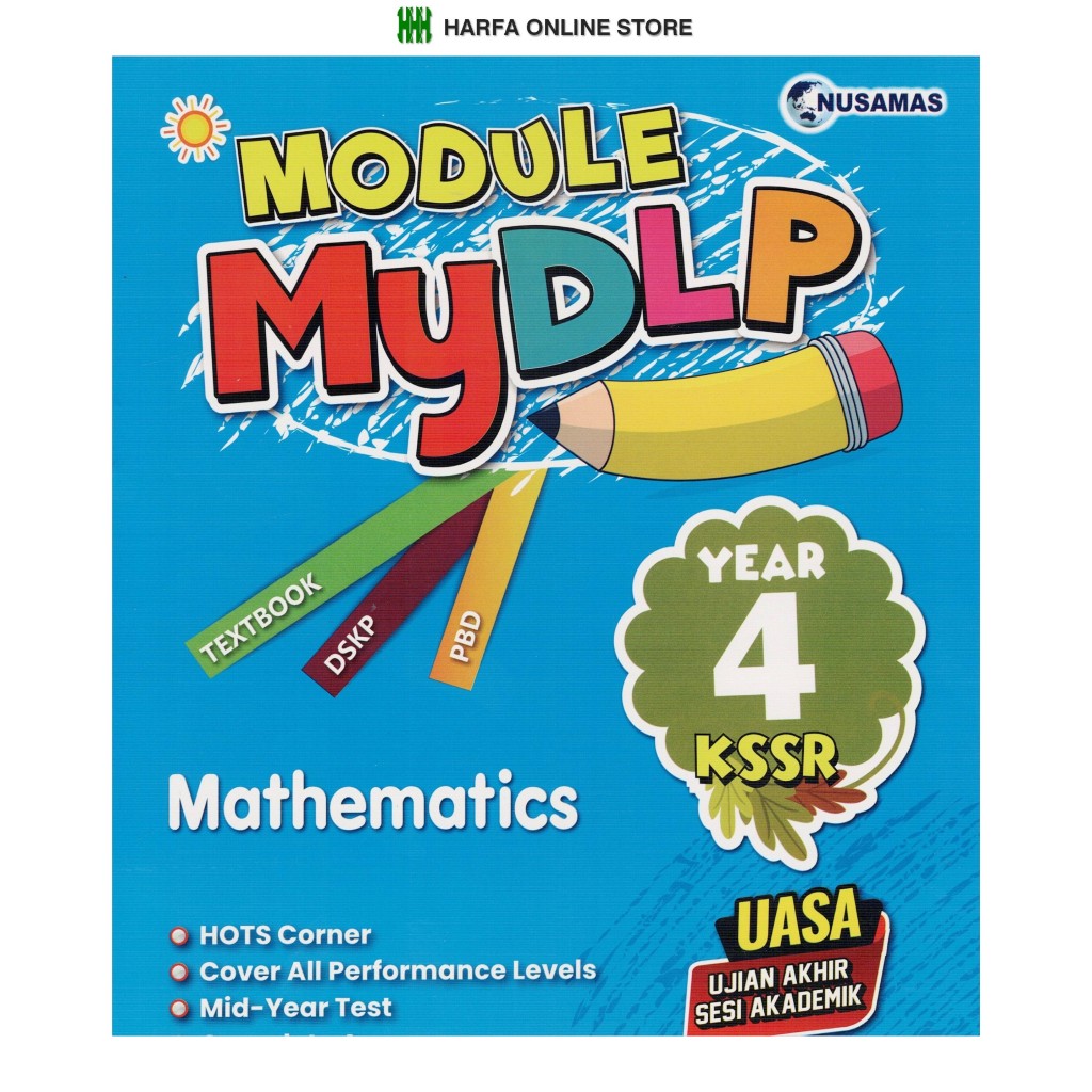 BUKU LATIHAN : MODULE MYDLP MATEHEMATICS YEAR 4 KSSR | Shopee Malaysia