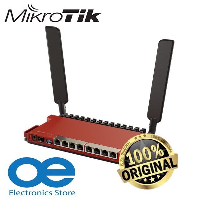 MikroTik L009UiGS-2HaxD-IN 8x Gigabit Ports, 1U Space, 512 MB RAM, PoE ...