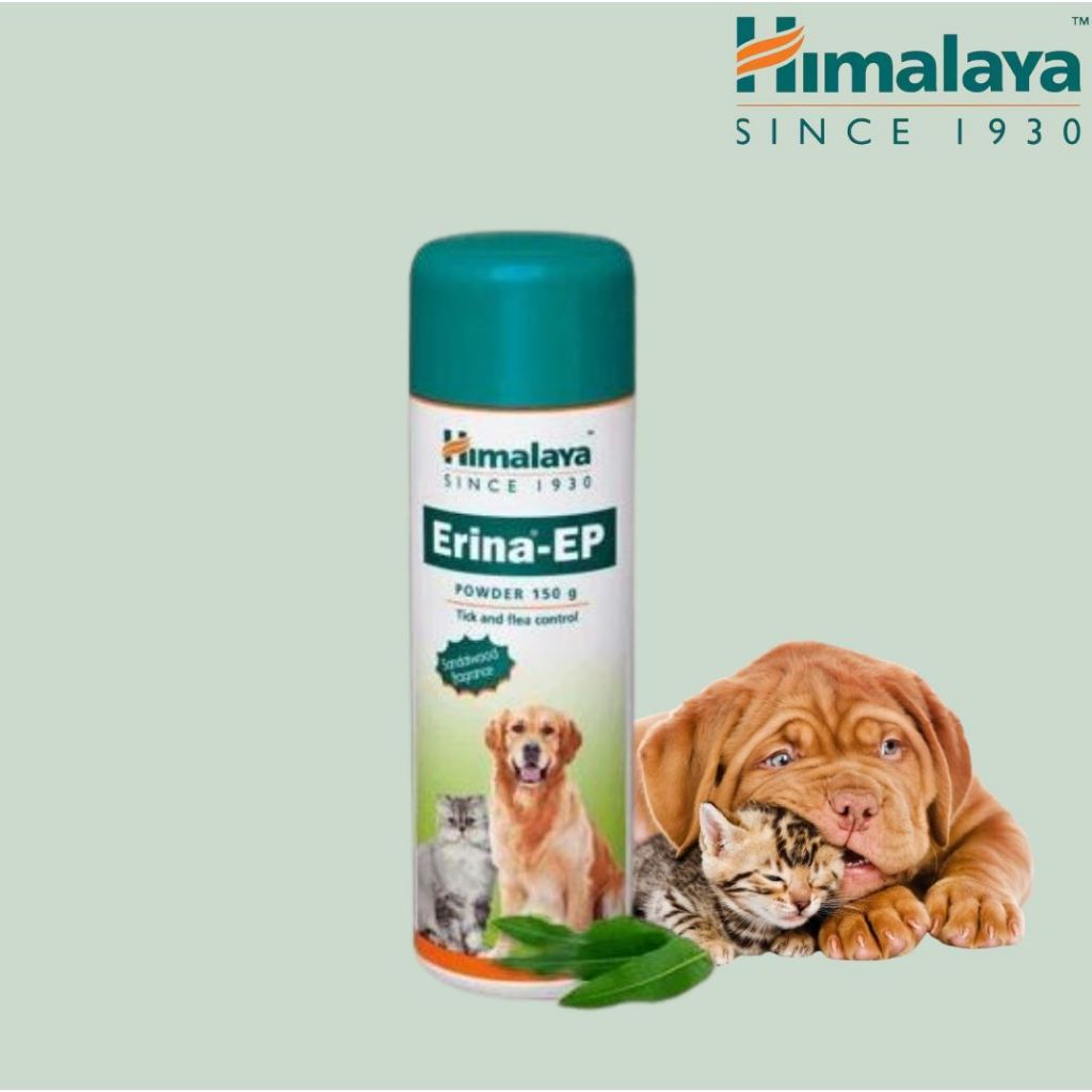 Himalaya Erina-EP Powder 150g (Cats & Dogs) (Tick & flea control ...